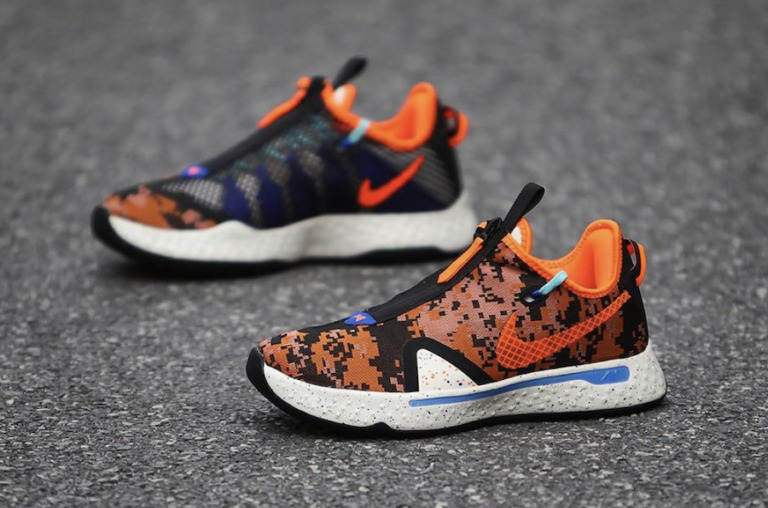 Nike PG 4 «Digi-Camo» - Первые фото расцветки - SneakerFreak