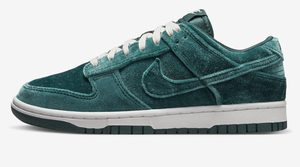 Nike Dunk Low "Green Velvet" - Дата релиза, фото, где купить