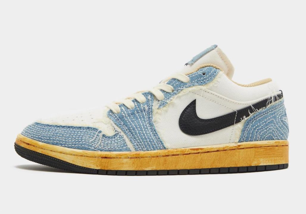 Air Jordan 1 Low «Sashiko» - Дата релиза, фото, где купить