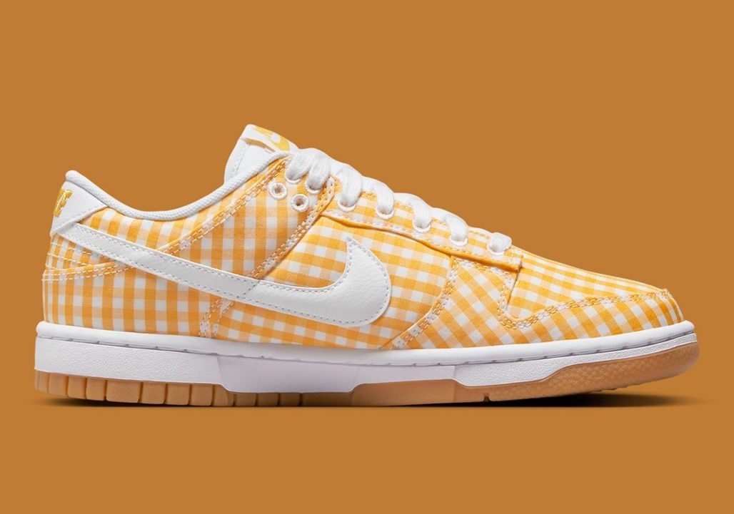 Nike Dunk Low «Yellow Gingham» - Дата релиза, фото, где купить