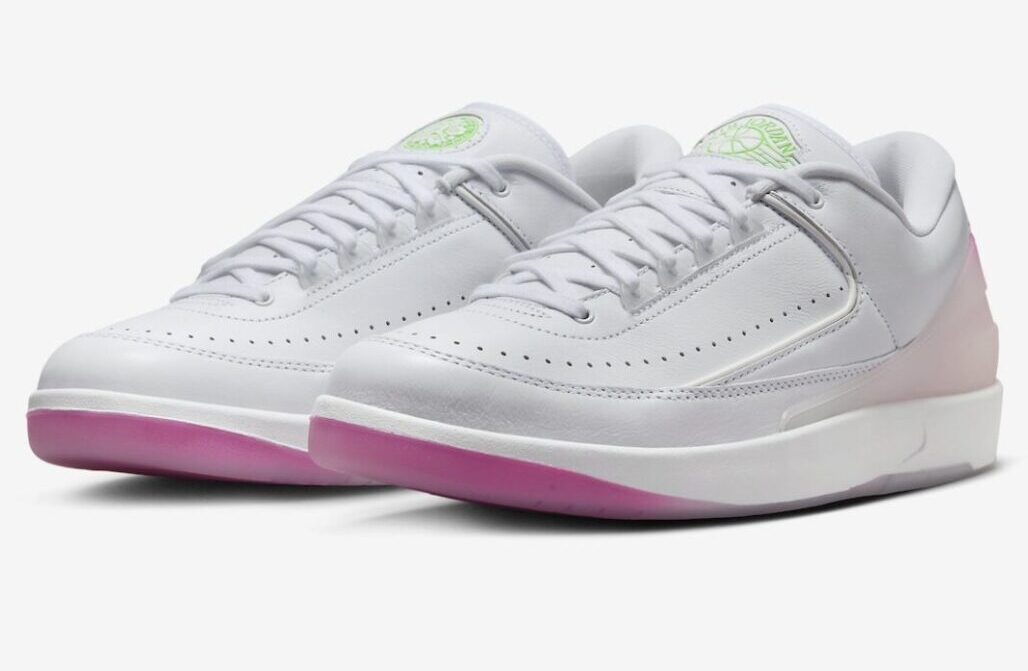 Air Jordan 2 Low «Cherry Blossom» - Дата релиза, фото, где купить