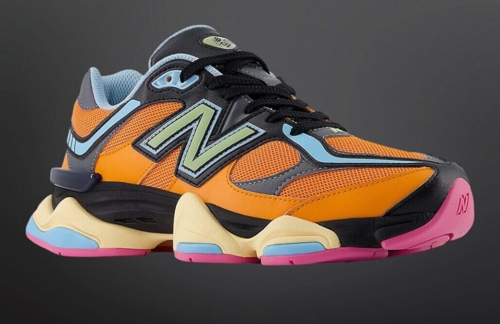 New Balance 9060 «Orange/Black» - Дата релиза, фото, где купить