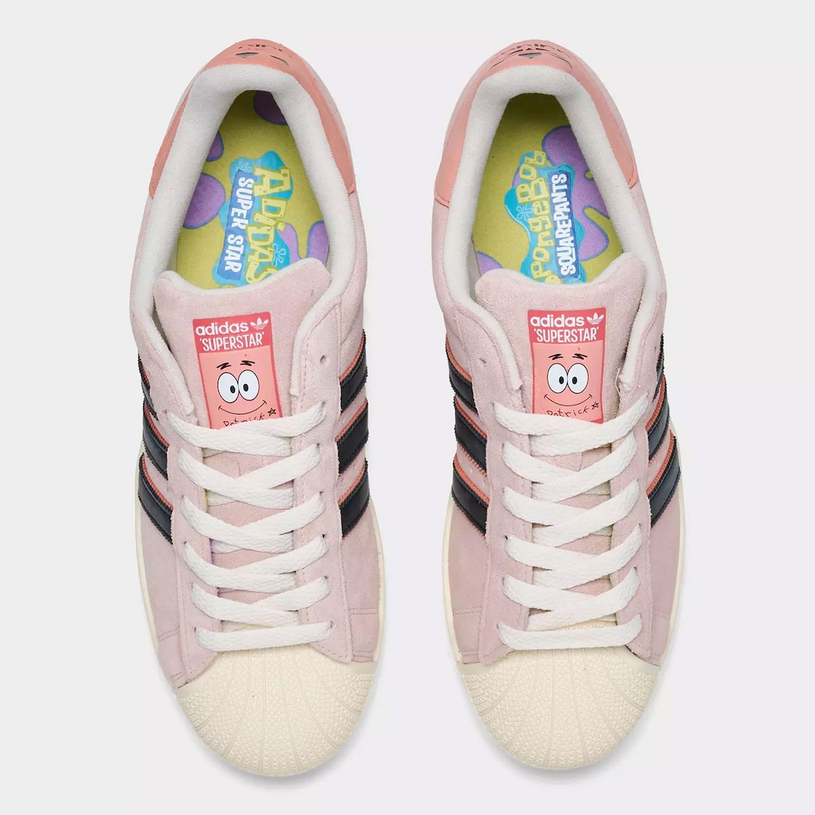 adidas Superstar «Patrick Star» пополнили коллекцию кроссовок Губки Боба
